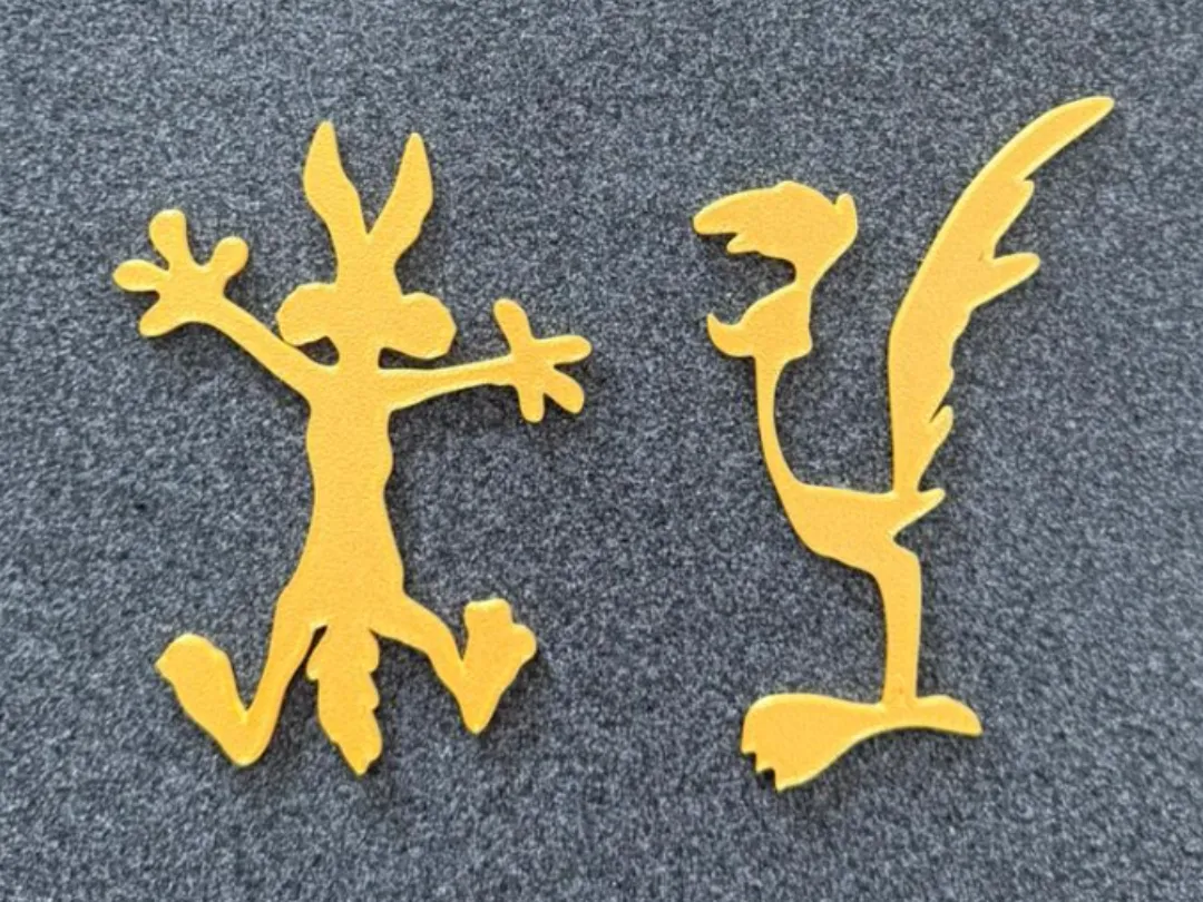 Coyote and Road Runner - Free 3D Print Model - MakerWorld