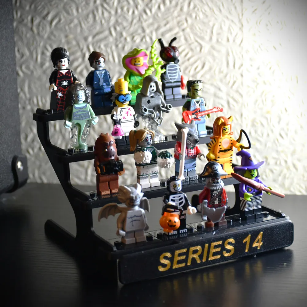 Minifig Stands by NoycePrints MakerWorld: Download Free 3D Models