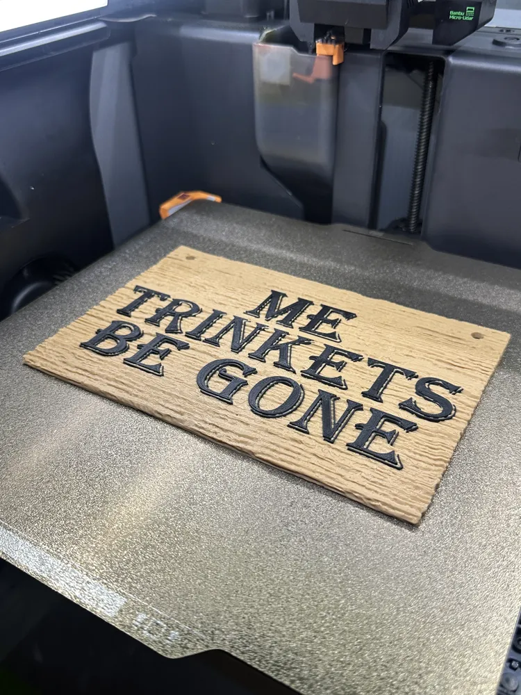 Trinket Trader Sign – Ren Faire Flip Sign STL by Goober MakerWorld ...