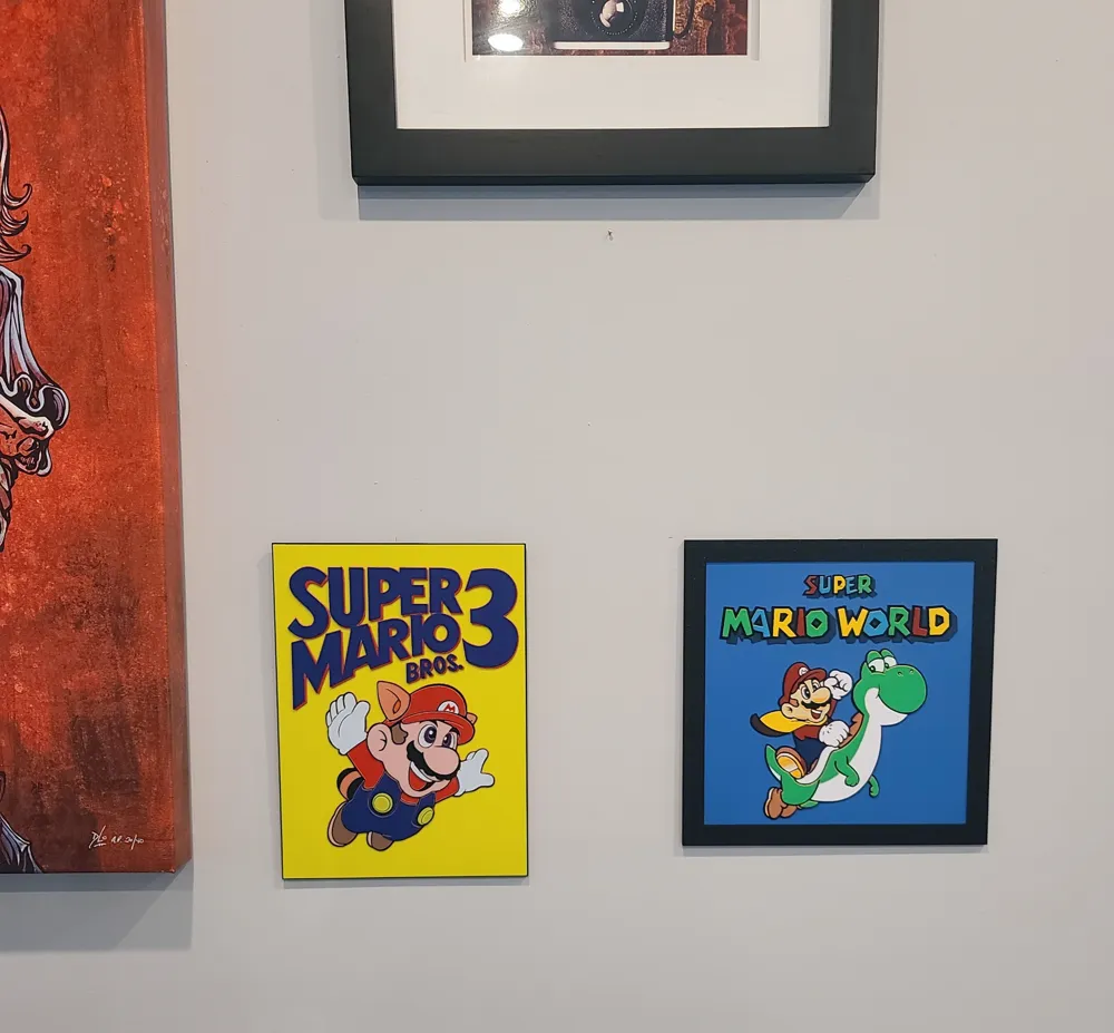 Super Mario World Box Art - HueForge by Suddenly Art - MakerWorld