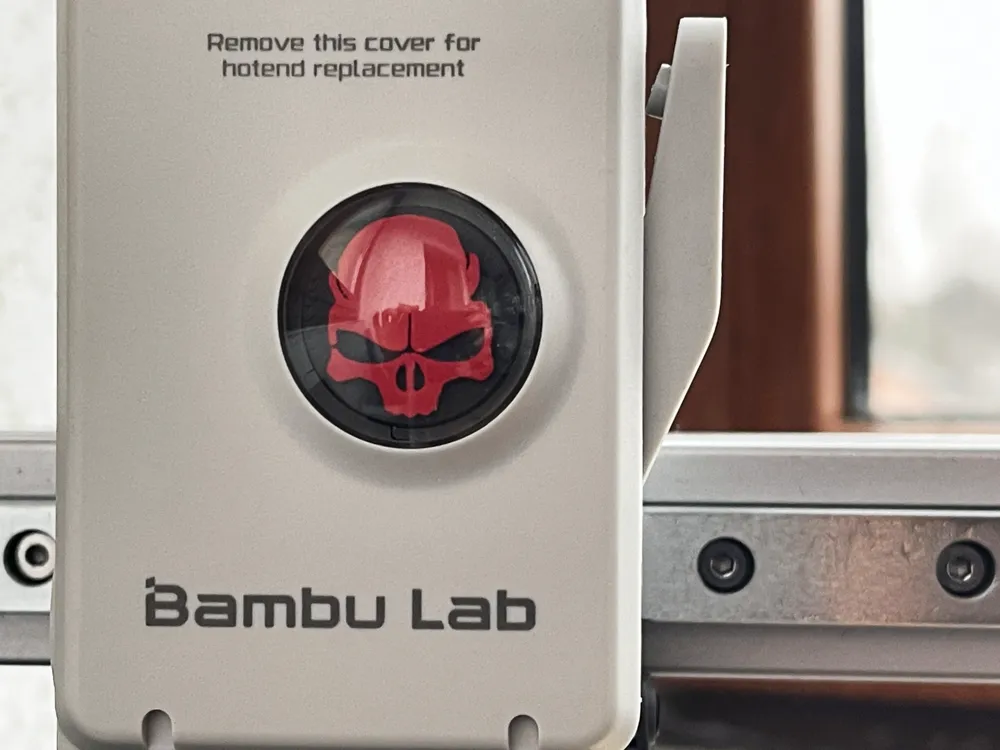 A1/A1 mini extruder skull by FlorinV - MakerWorld