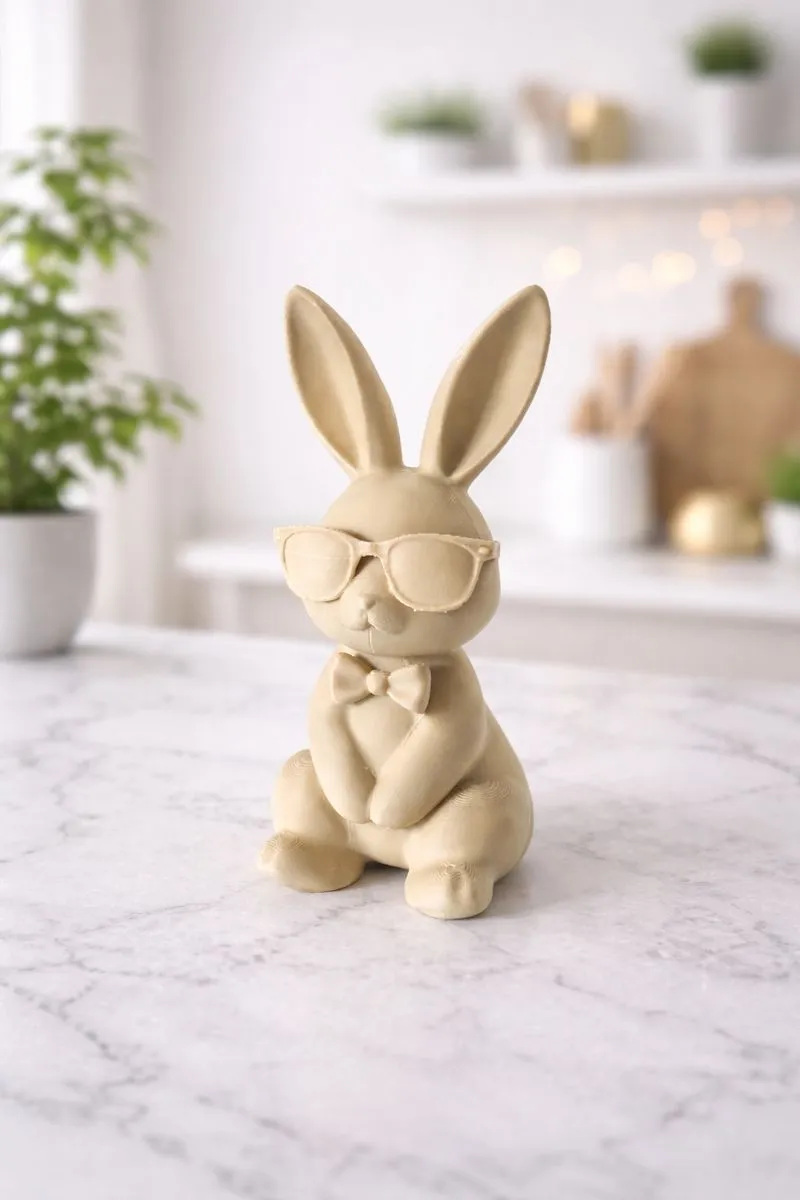 Easter Bunny easy 045 - Free 3D Print Model - MakerWorld