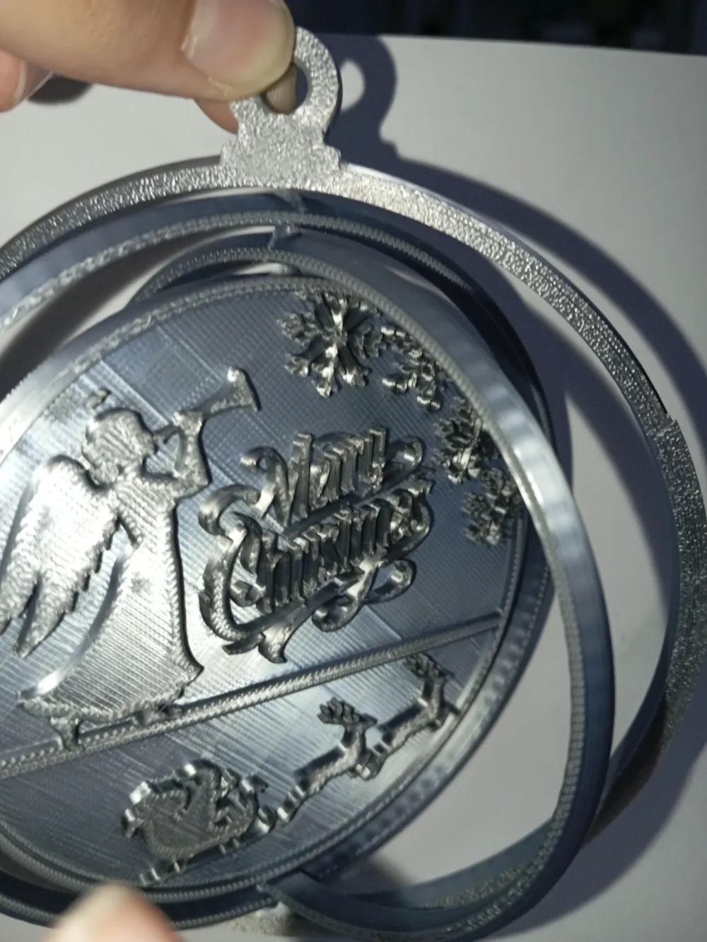 Christmas Ornament Articulated by Patrick Prints MakerWorld: Download Free 3D Models