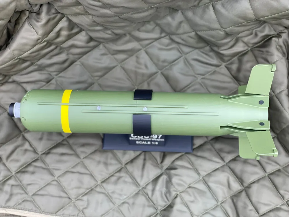 CBU-97 REPLICA cluster munition - Free 3D Print Model - MakerWorld