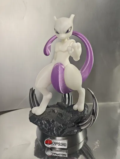 Pokemon & Mewtwo - Free 3D Print Model - MakerWorld