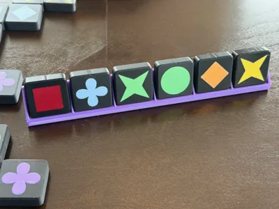 Qwirkle Game Tiles by XmonikerX MakerWorld: Download Free 3D Models
