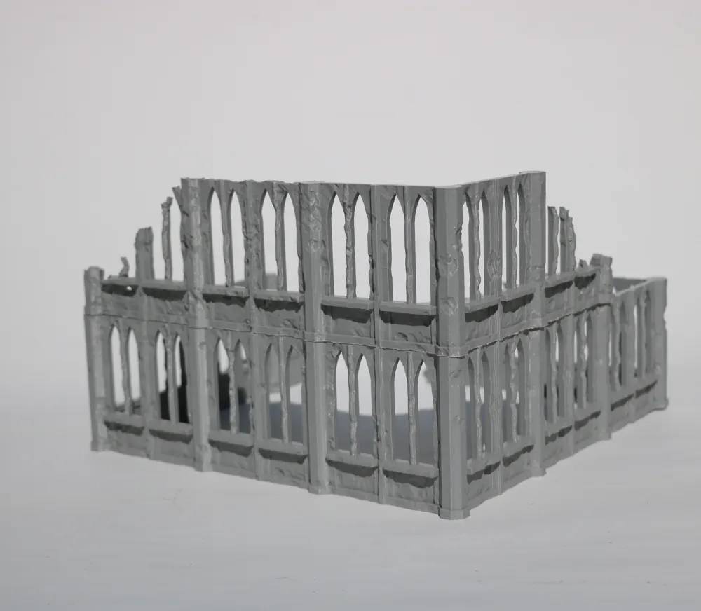 Warhammer 40k Extra large building by Jast - MakerWorld