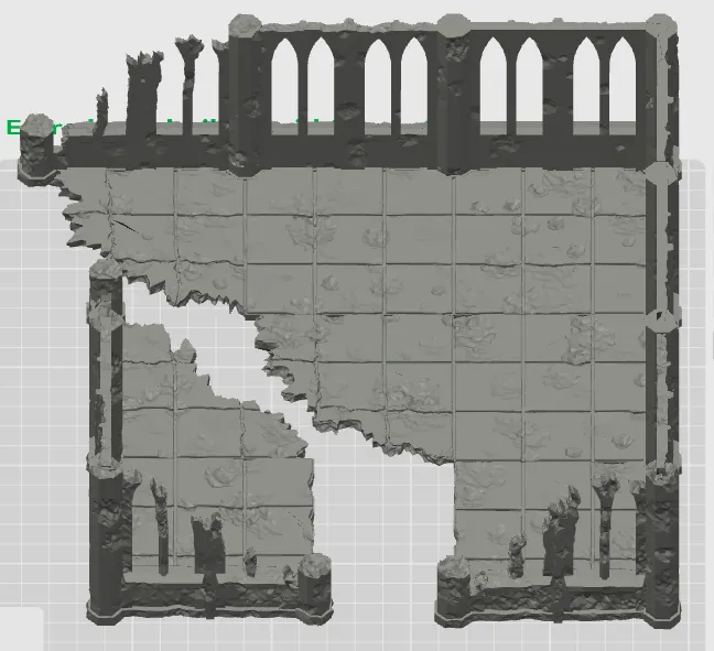 Warhammer 40k Extra large building by Jast - MakerWorld