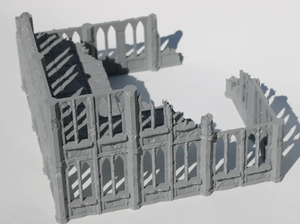 Warhammer 40k Extra large building by Jast - MakerWorld