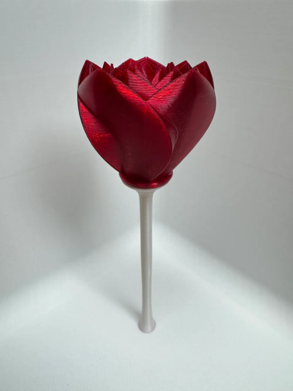 Rose - Flower - with stem by JS 3D printing MakerWorld: Download Free ...
