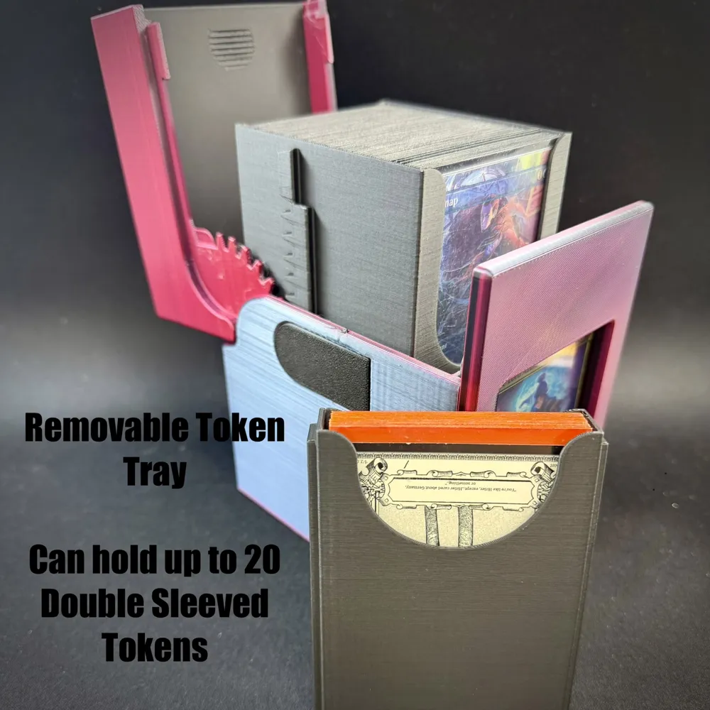 LeverBox - Doppelt aufsteigende Commander-Deckbox – Kostenloses 3D ...