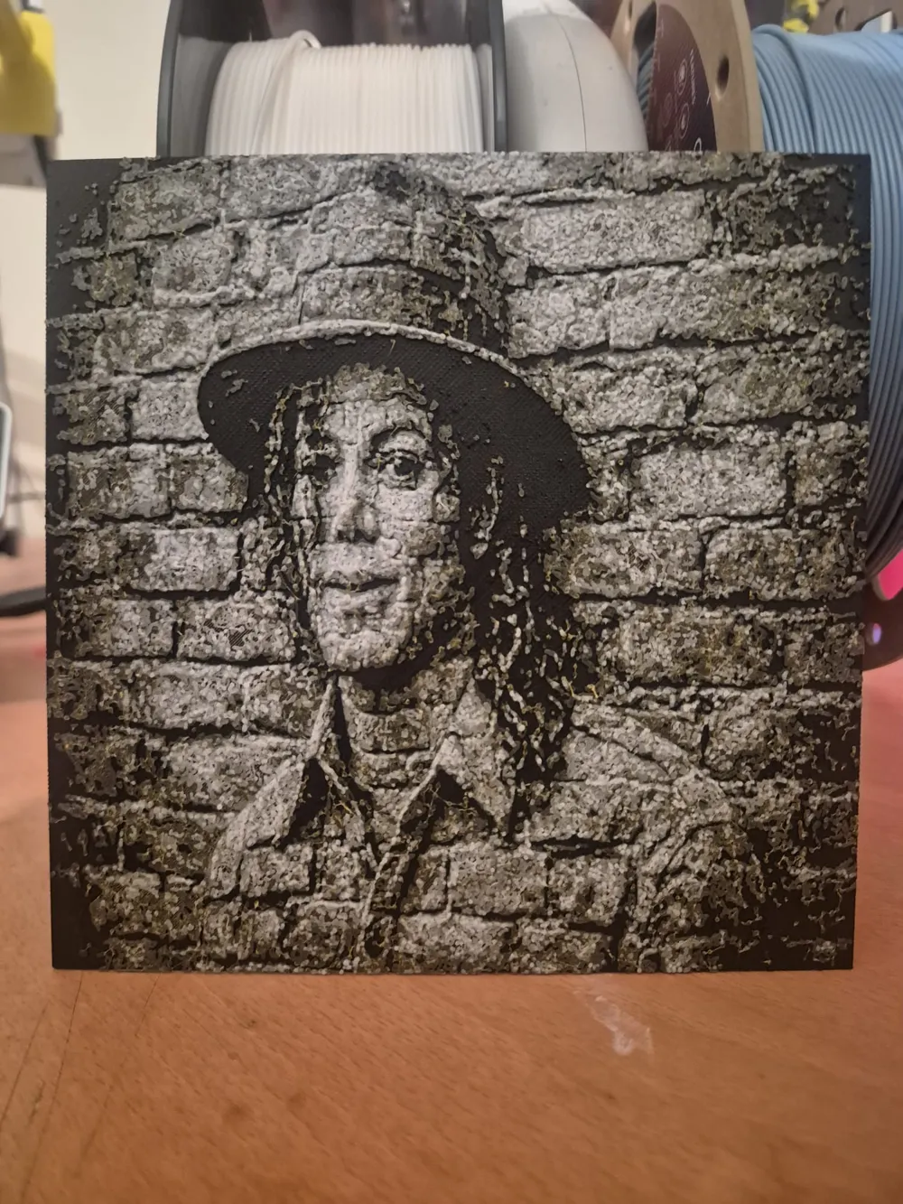 michael jackson brick hueforge - Free 3D Print Model - MakerWorld