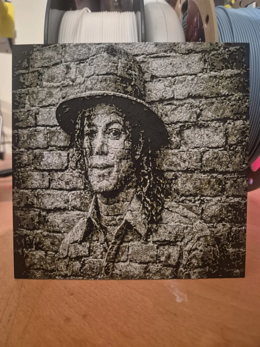 michael jackson brick hueforge - Free 3D Print Model - MakerWorld