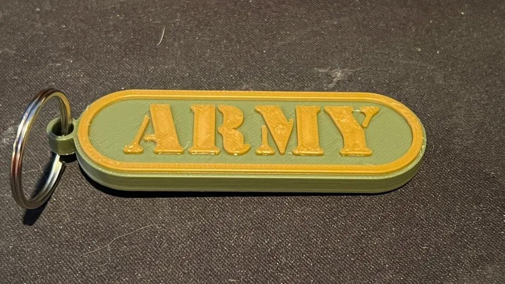 Army Keychain by 3rdCoastPrinting - MakerWorld