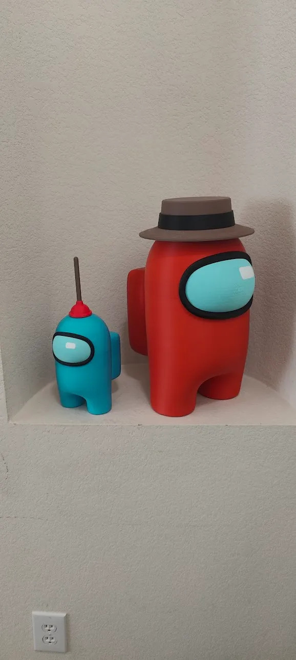 Among Us Plunger Crewmate Hat by KJ - MakerWorld