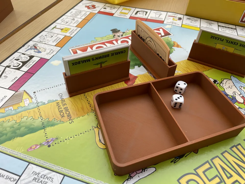 Monopoly Box Organizer Set - Kompletter Box-Einsatz von The Hairy Geek ...