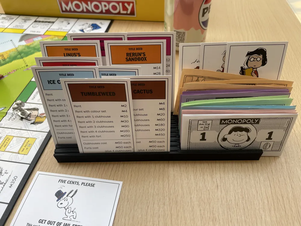 Monopoly Box Organizer Set - Kompletter Box-Einsatz von The Hairy Geek ...