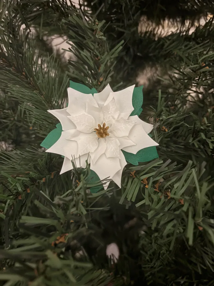 Poinsettia (poinsettia) by cositas con alma MakerWorld: Download Free ...