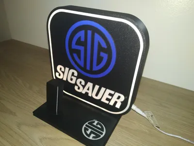 LAMP Storage Sig Sauer P226 STAND LAMP by AtelierGBB - MakerWorld