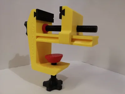 Table Vise - 100% 3D printed - Clamp-on vise by AD-Concept MakerWorld ...