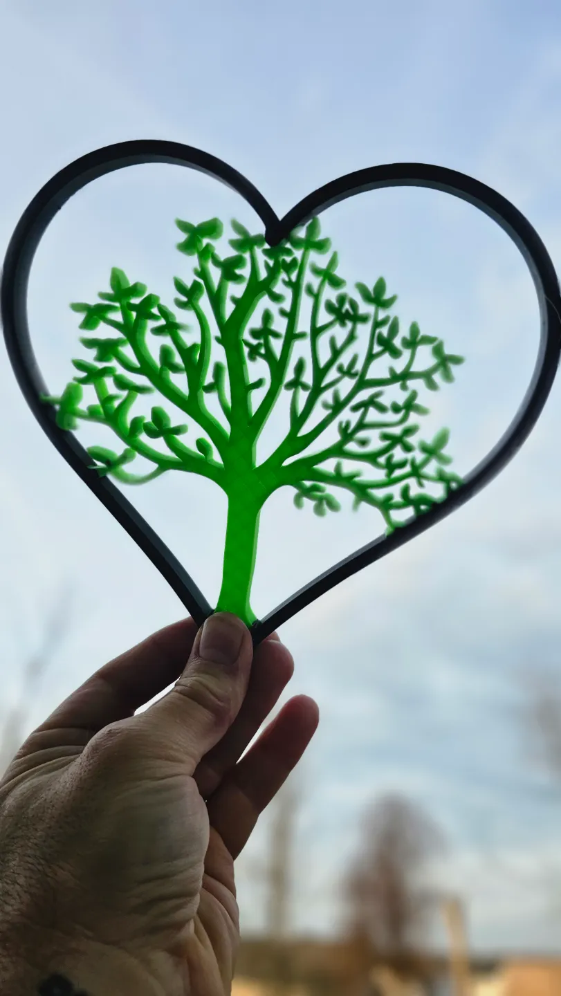 Tree of life Heart by shamrockwood315 - MakerWorld