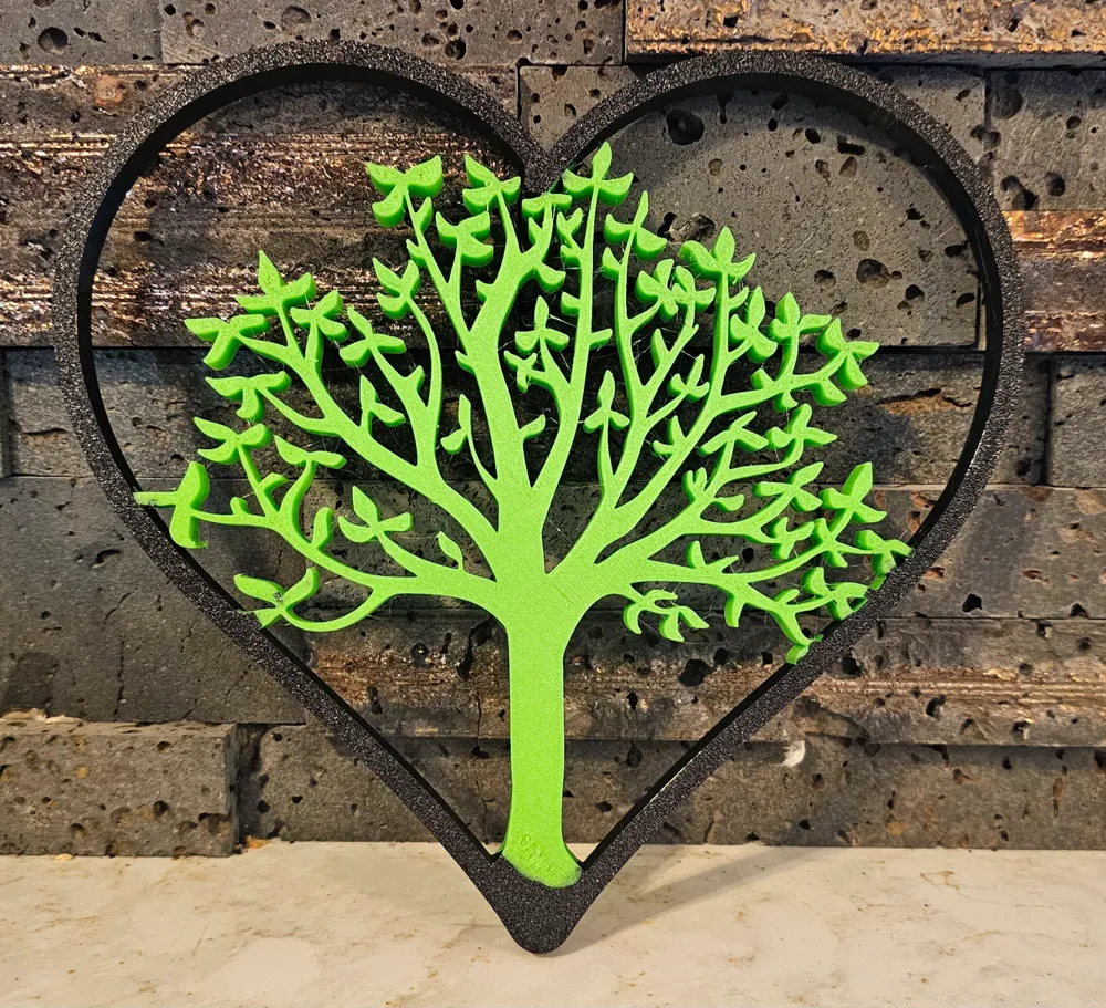 Tree of life Heart by shamrockwood315 - MakerWorld