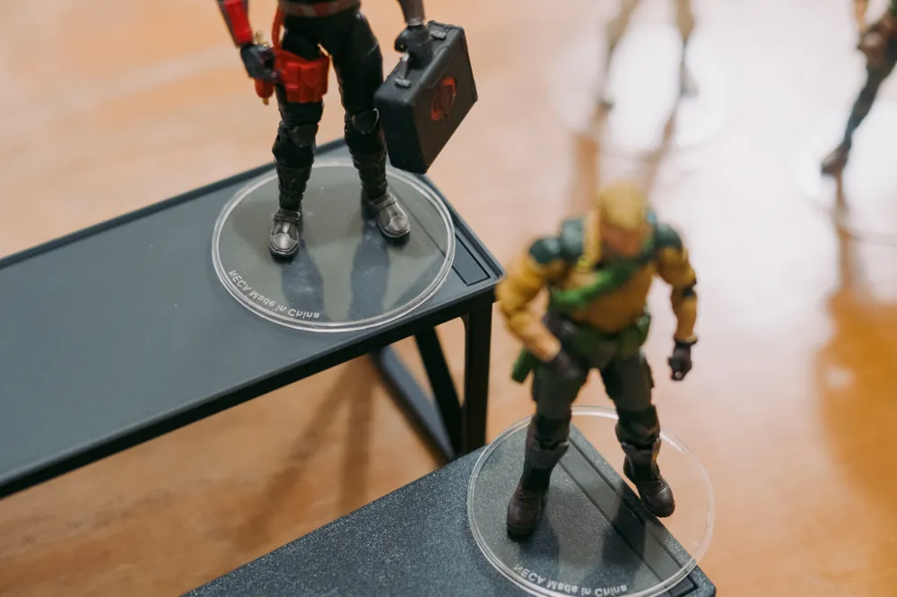 Actionfigure/Collectable Riser Stand for Display - Free 3D Print Model ...