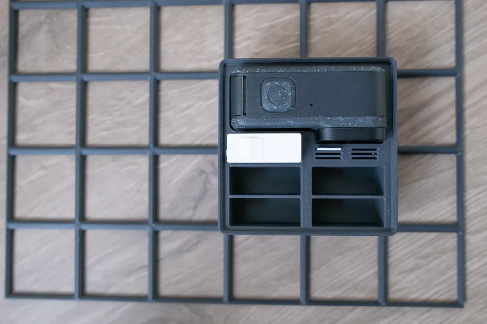 GoPro Case + Battery's + MicroSD - Gridfinity by Tim - MakerWorld