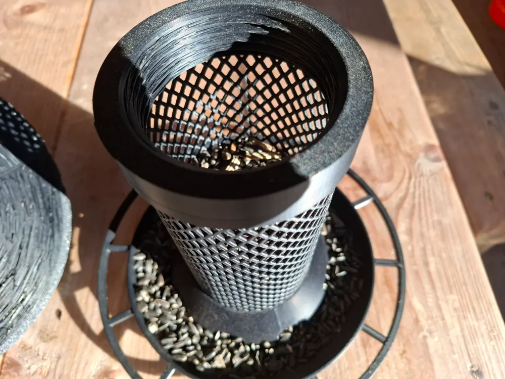 Hanging Bird Feeder by Printcells MakerWorld: Download Free 3D Models