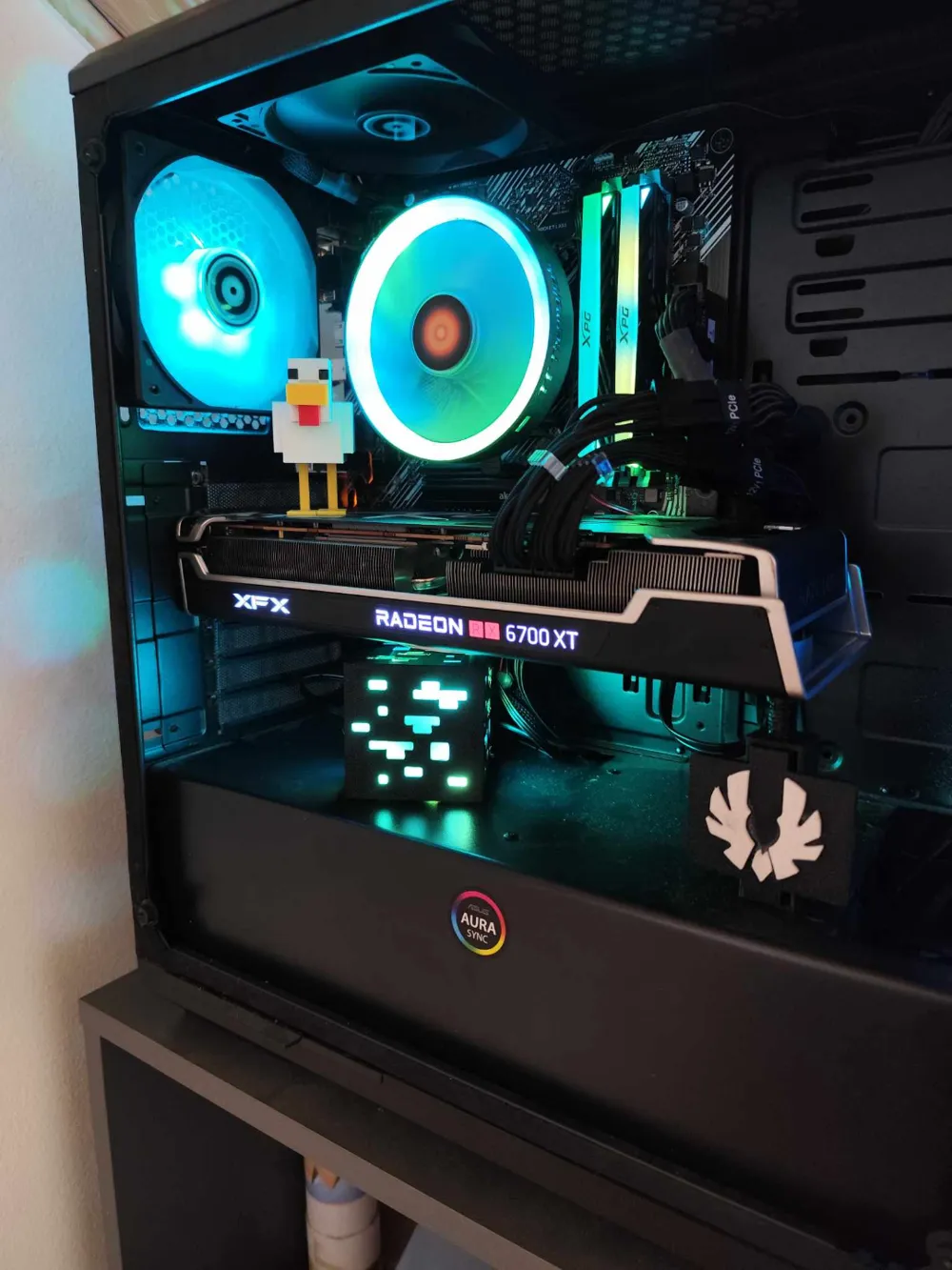 Minecraft ore PC lightbox by OrangeSs - MakerWorld