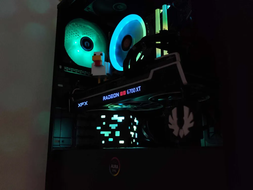 Minecraft ore PC lightbox by OrangeSs - MakerWorld