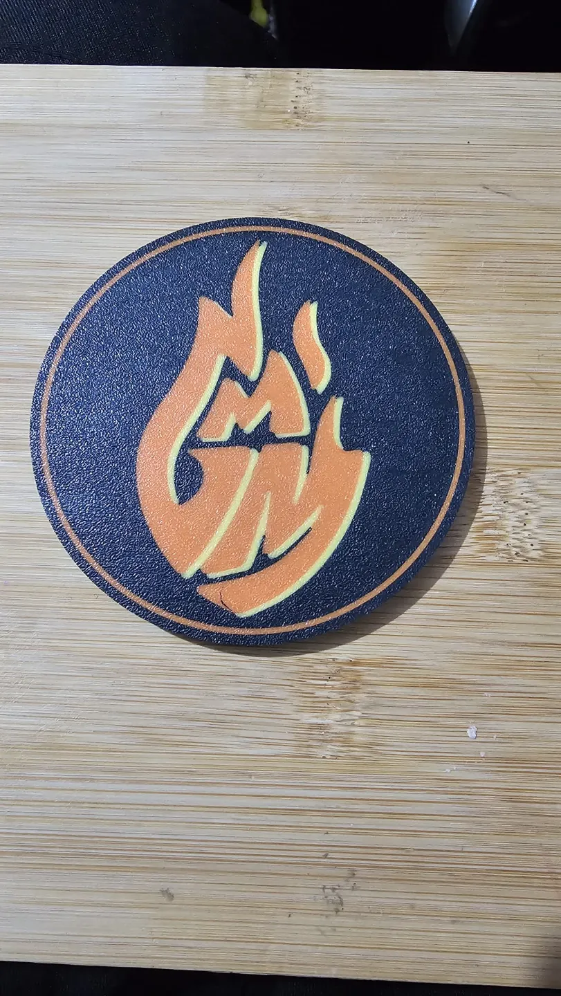 Good Mythical Morning coaster (GMM) by H3RBSKI - MakerWorld