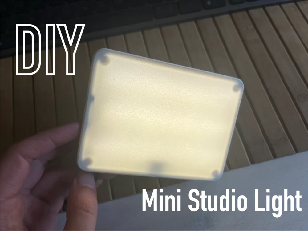 Mini Studio Light Panel for LED Strips by Made by Jade - MakerWorld
