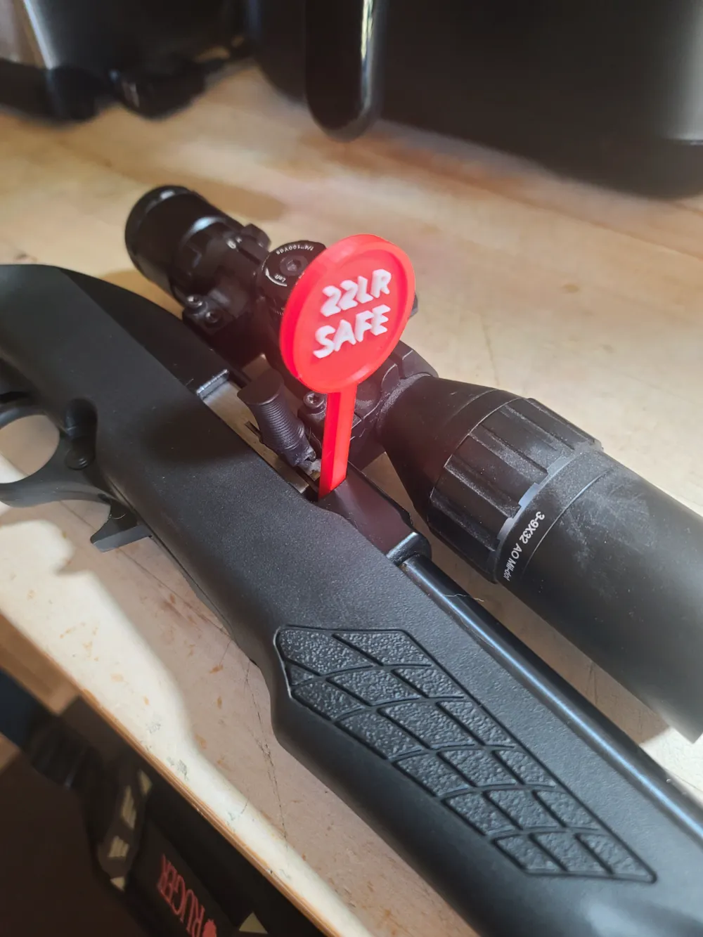 22LR Weapon Safe Flag by Tazinator - MakerWorld