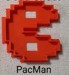 Cookie Cutter Pac-Man Pixels by TOSHIRTCOM - MakerWorld