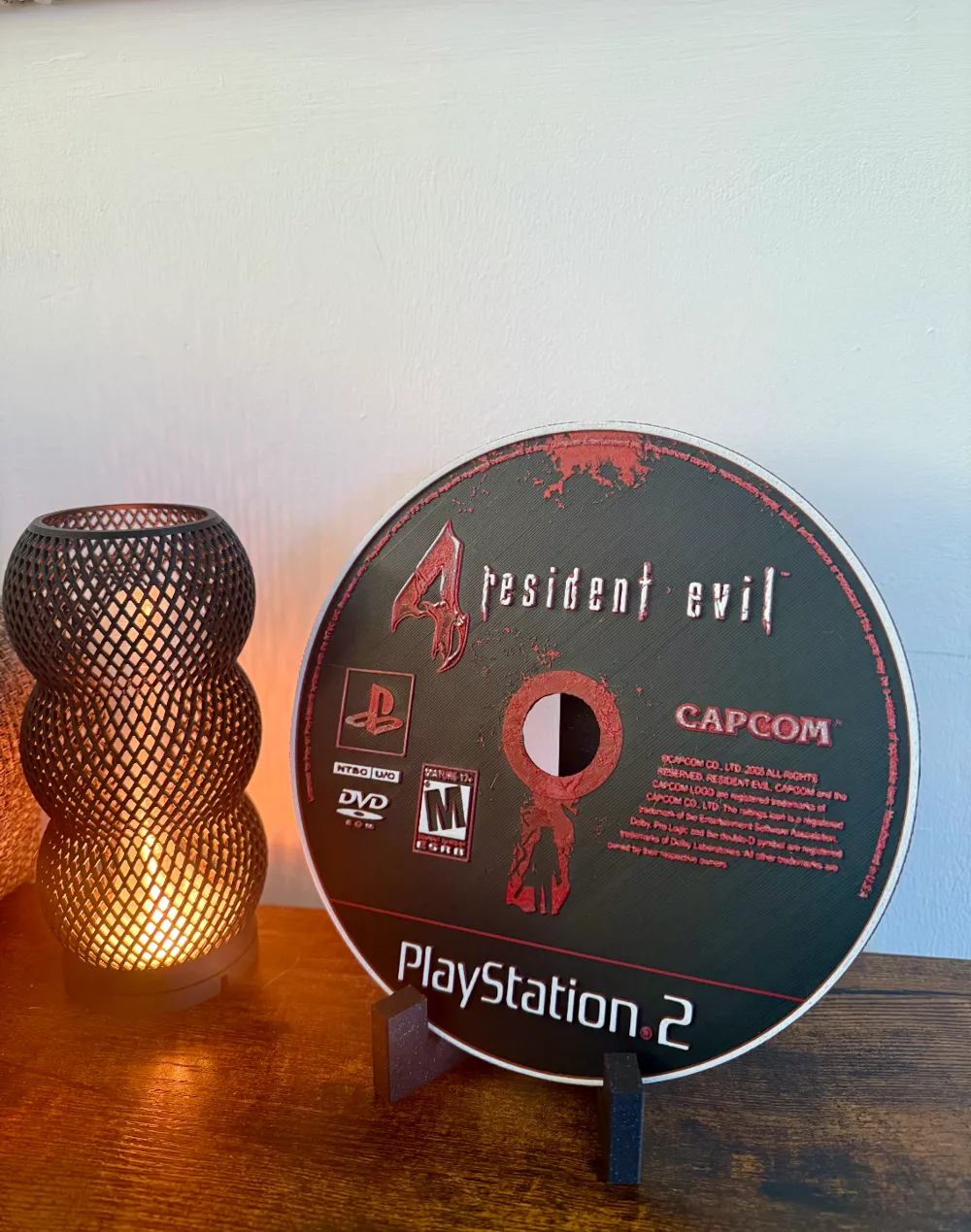 PS2 Disc Wall Art | Resident Evil 4 by LeonScott30 - MakerWorld