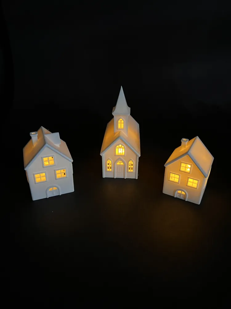 Tealight Houses by FörsterSepp MakerWorld: Download Free 3D Models