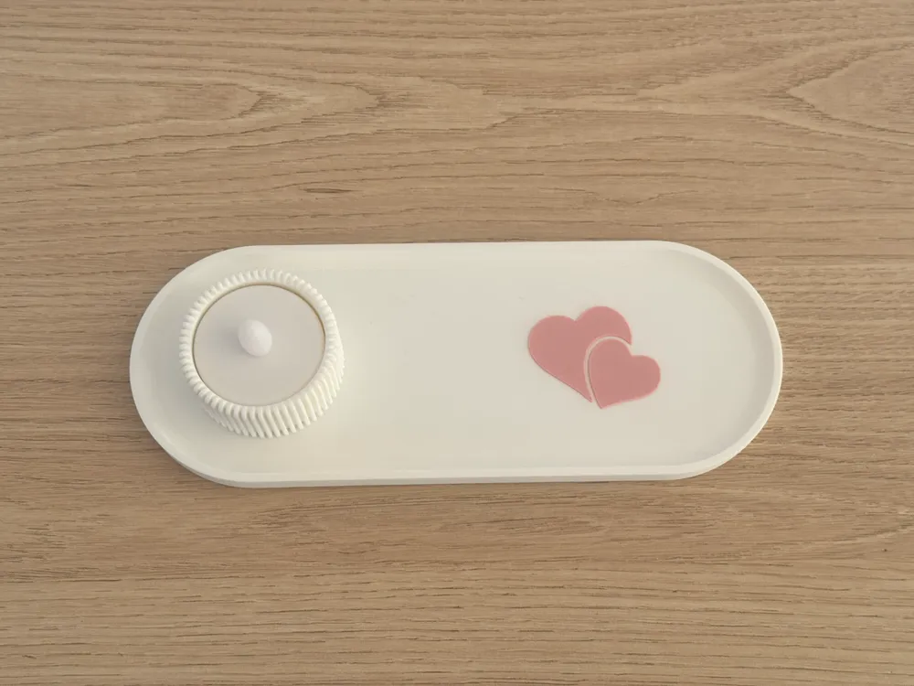 Jewelry tray with tealight - Free 3D Print Model - MakerWorld