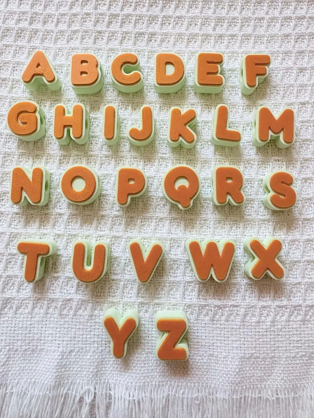 Rounded Chunky Letters - Free 3D Print Model - MakerWorld