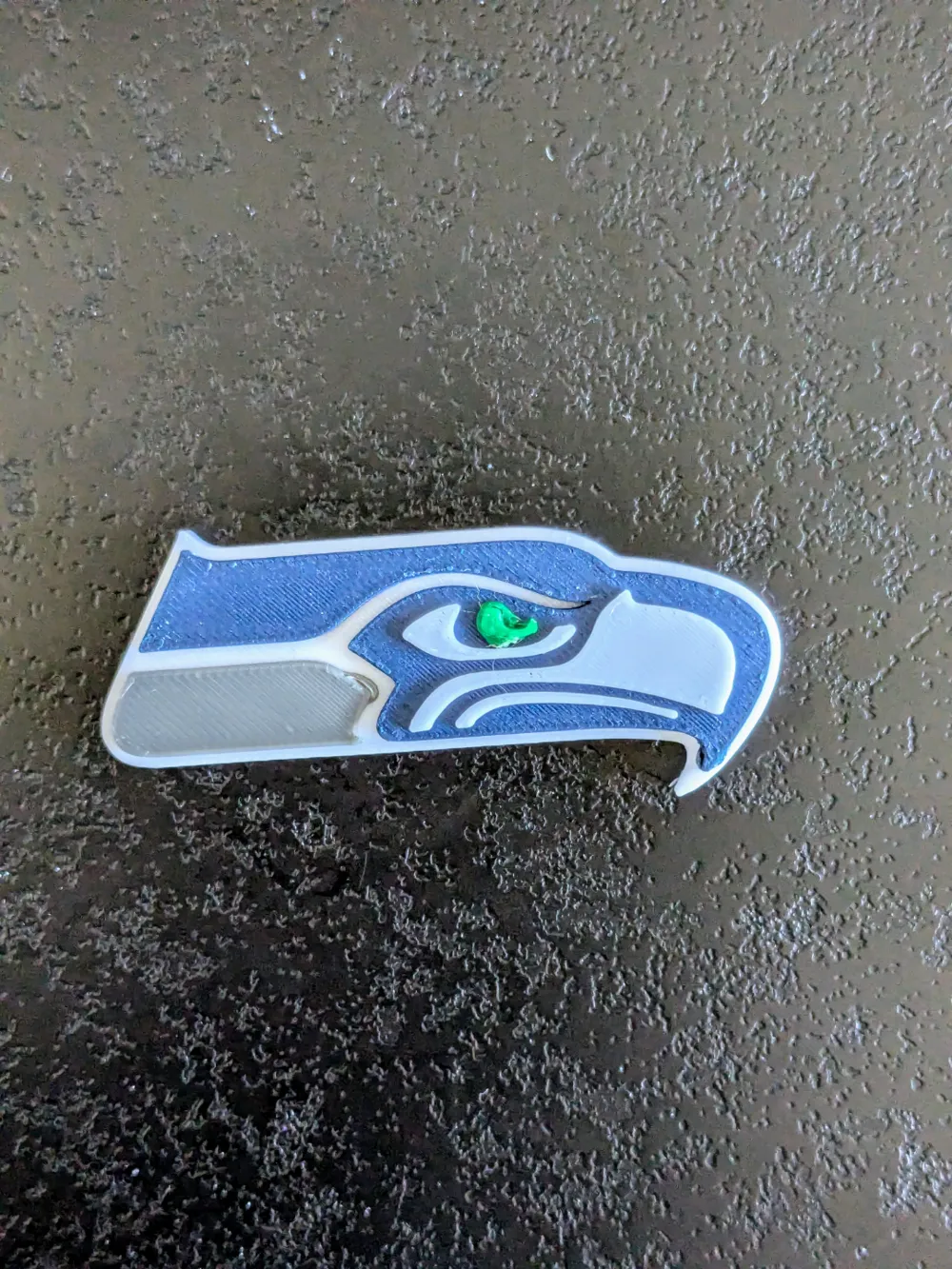 Seattle Seahawks - Embossed Fridge Magnet by svenson - MakerWorld