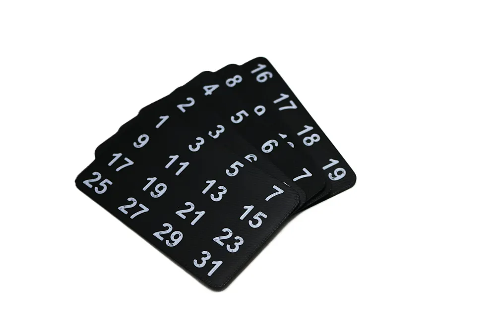 Magic Number Cards - Free 3D Print Model - MakerWorld