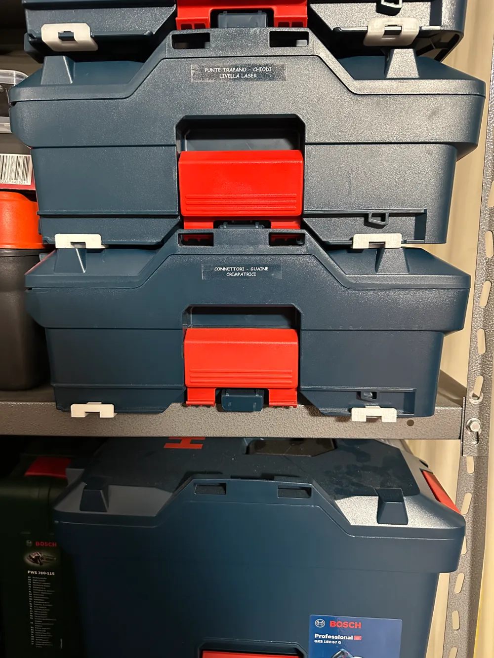 Clips for Stacking Sortimo Bosch Pro Cases by felixsin - MakerWorld