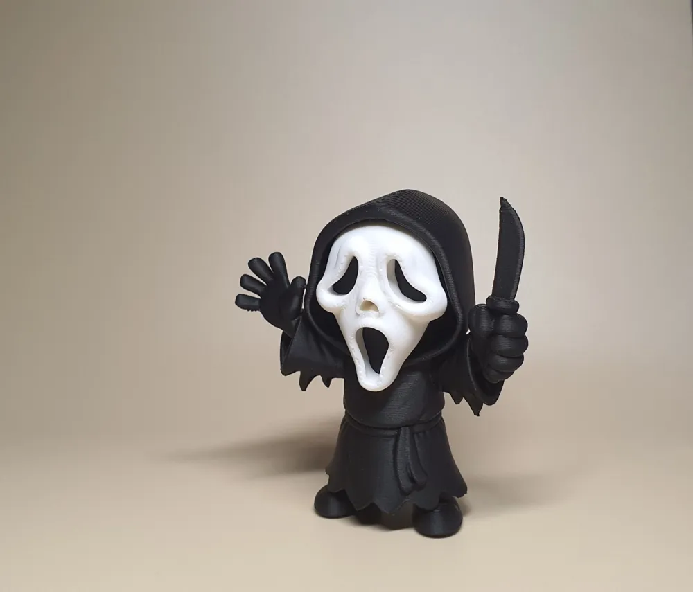 Scream Ghostface Chibi por _JkJk_ MakerWorld: Descarga Modelos 3D Gratuitos