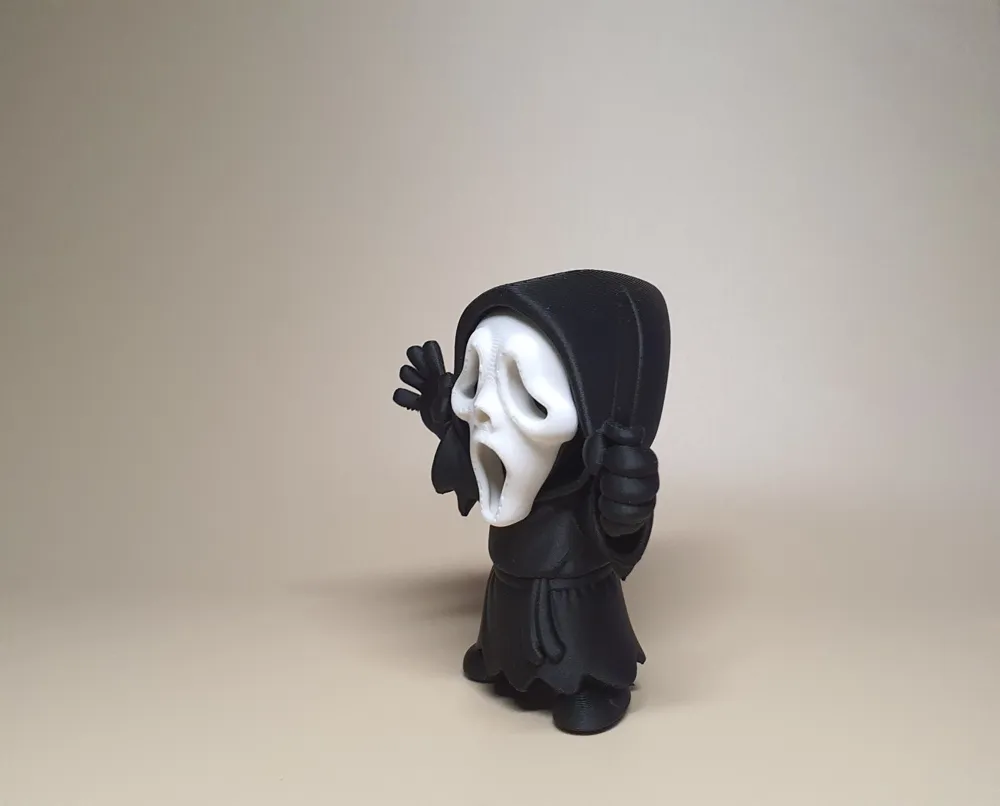 Scream Ghostface Chibi por _JkJk_ MakerWorld: Descarga Modelos 3D Gratuitos