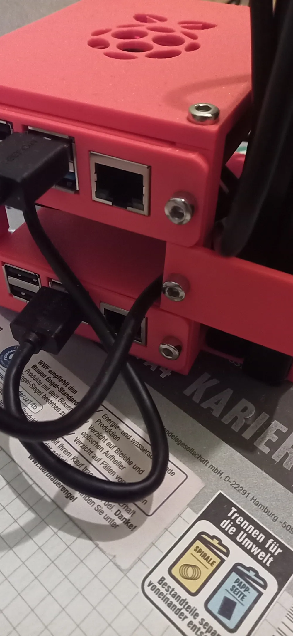 Hard Drive Holder for Raspberry Pi Rack - Free 3D Print Model - MakerWorld