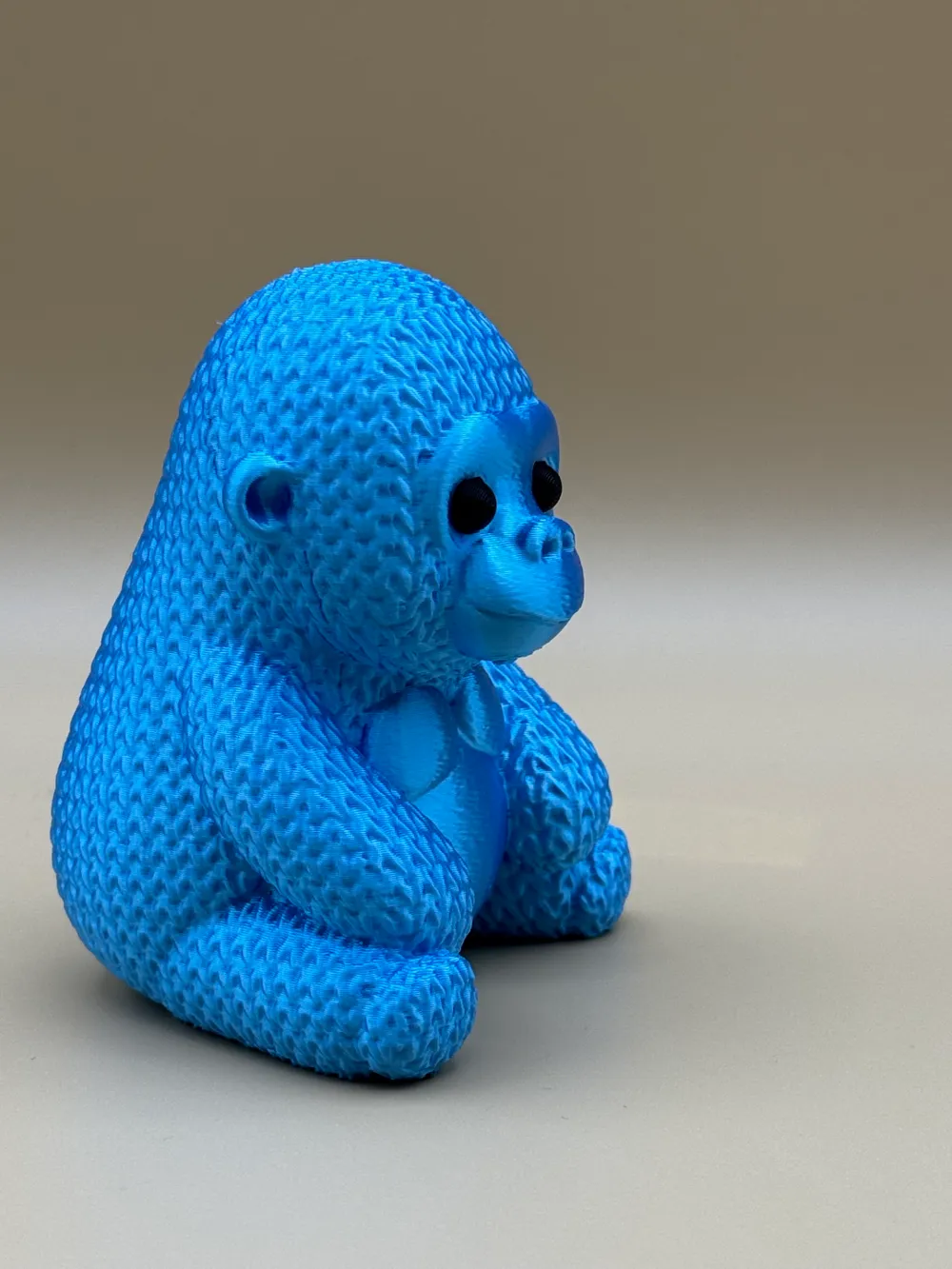 Cute Knitted Gorilla with nice Booty - Free 3D Print Model - MakerWorld
