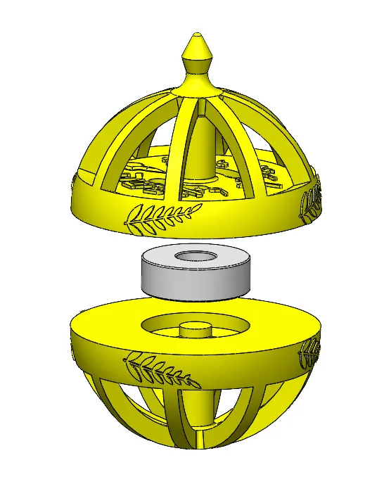 Liahona V2 - Free 3D Print Model - MakerWorld
