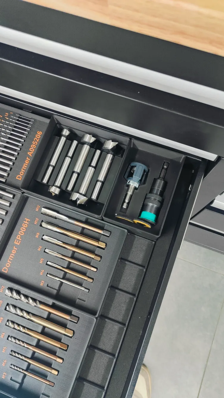 Gridfinity Wera/Wolfcraft bit/countersink holder by Llama16 - MakerWorld