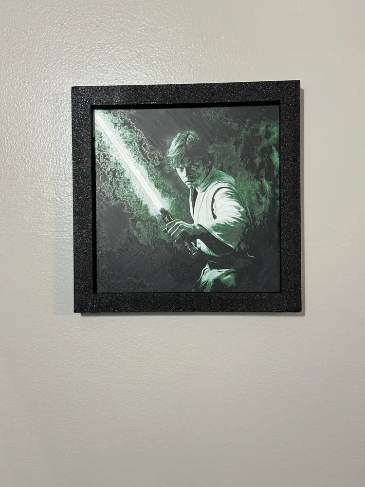 Parametric & Customizable Frame for Hueforge by Hey Ben MakerWorld ...