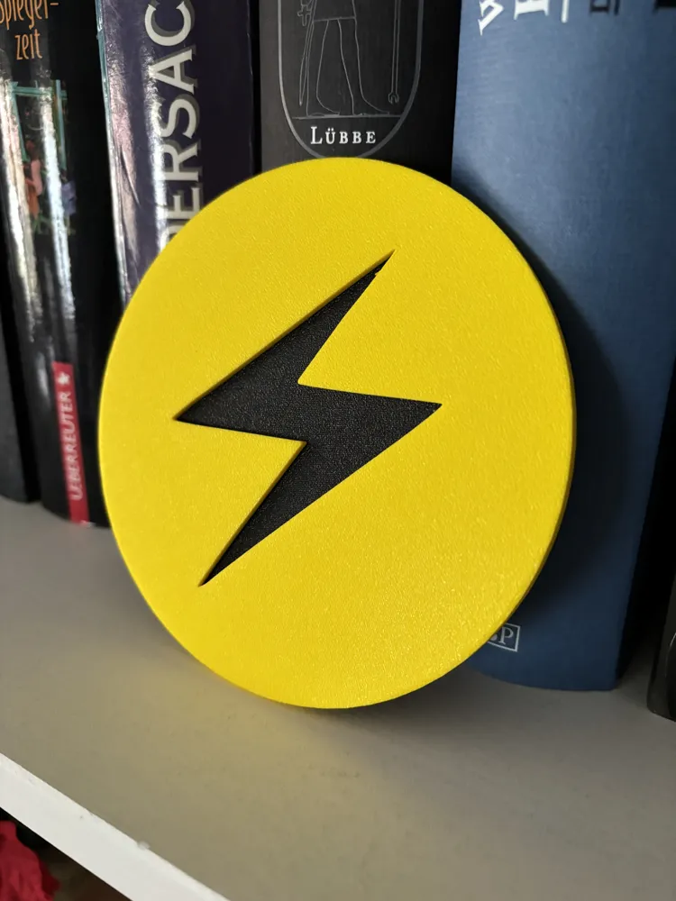 Lightning Emblem Pokemon Element - Free 3D Print Model - MakerWorld